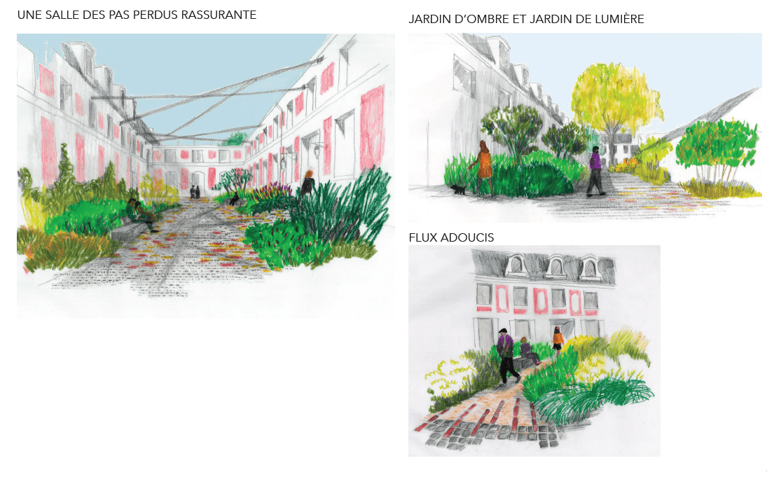 Projets de conception de jardin pour la cour d’appel de Versailles ...
